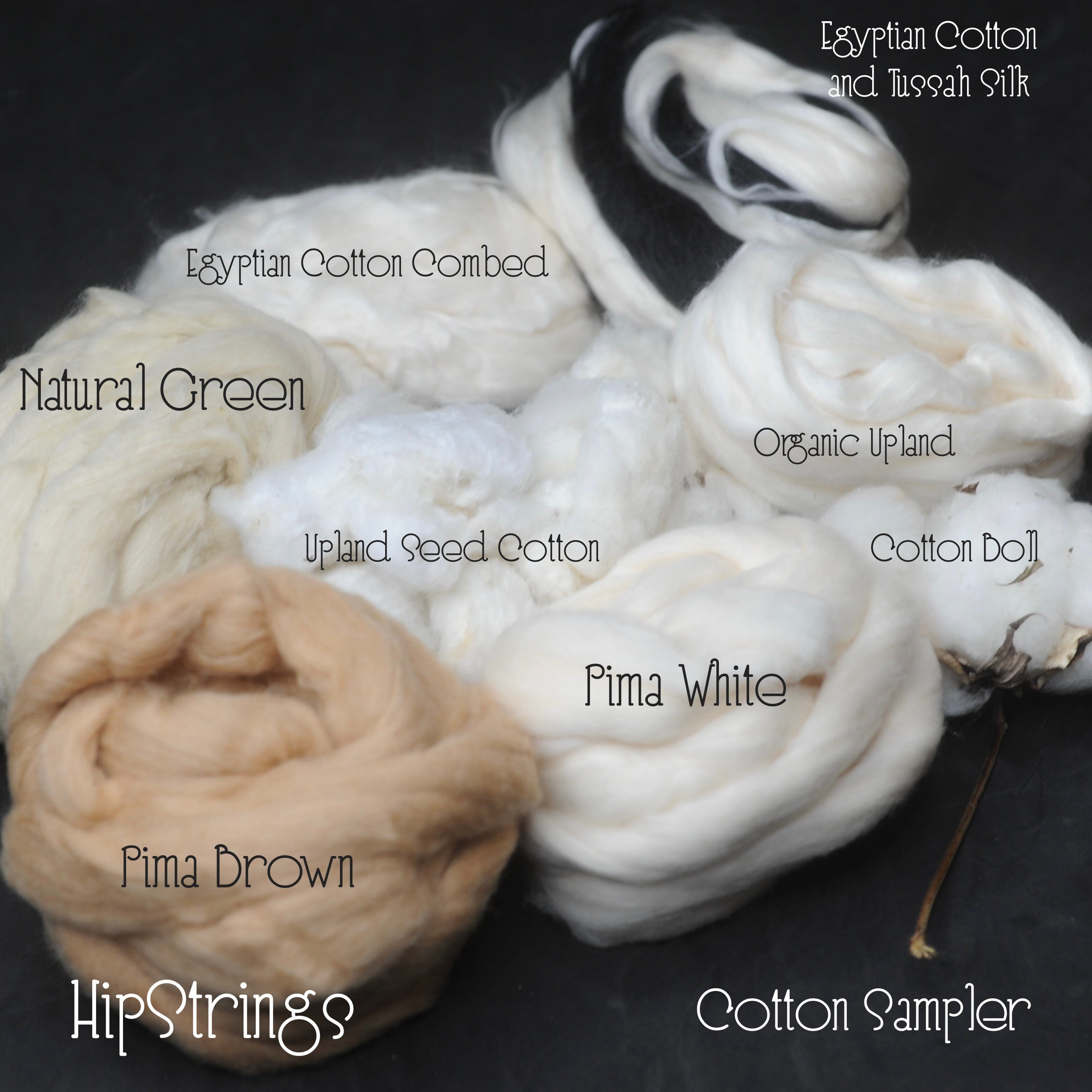 Cotton Sampler - 8 types – HipStrings
